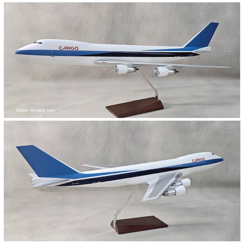 Elal - B747-200F - (1:100) | Bader Models