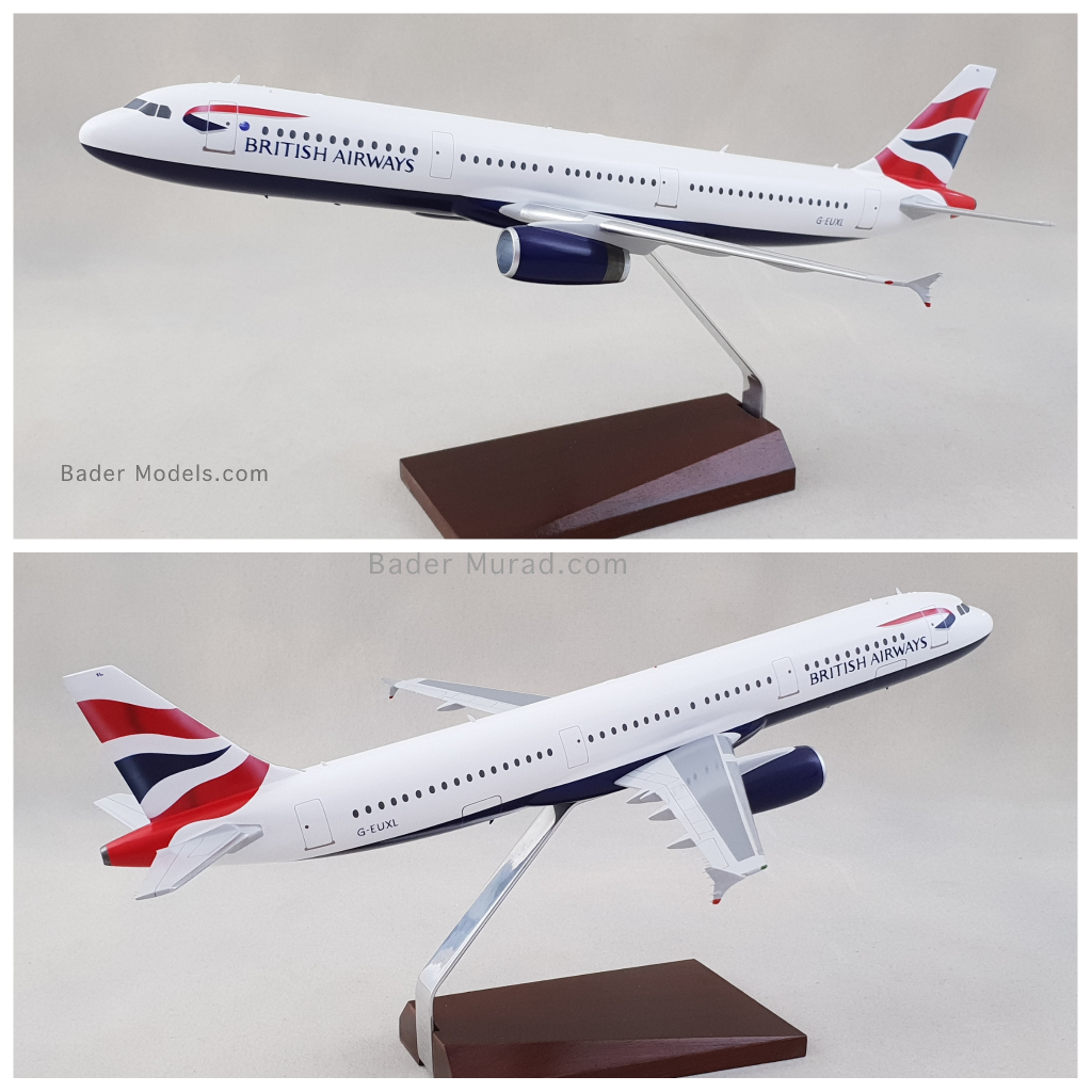 British Airways - A321 - (1:72) | Bader Models