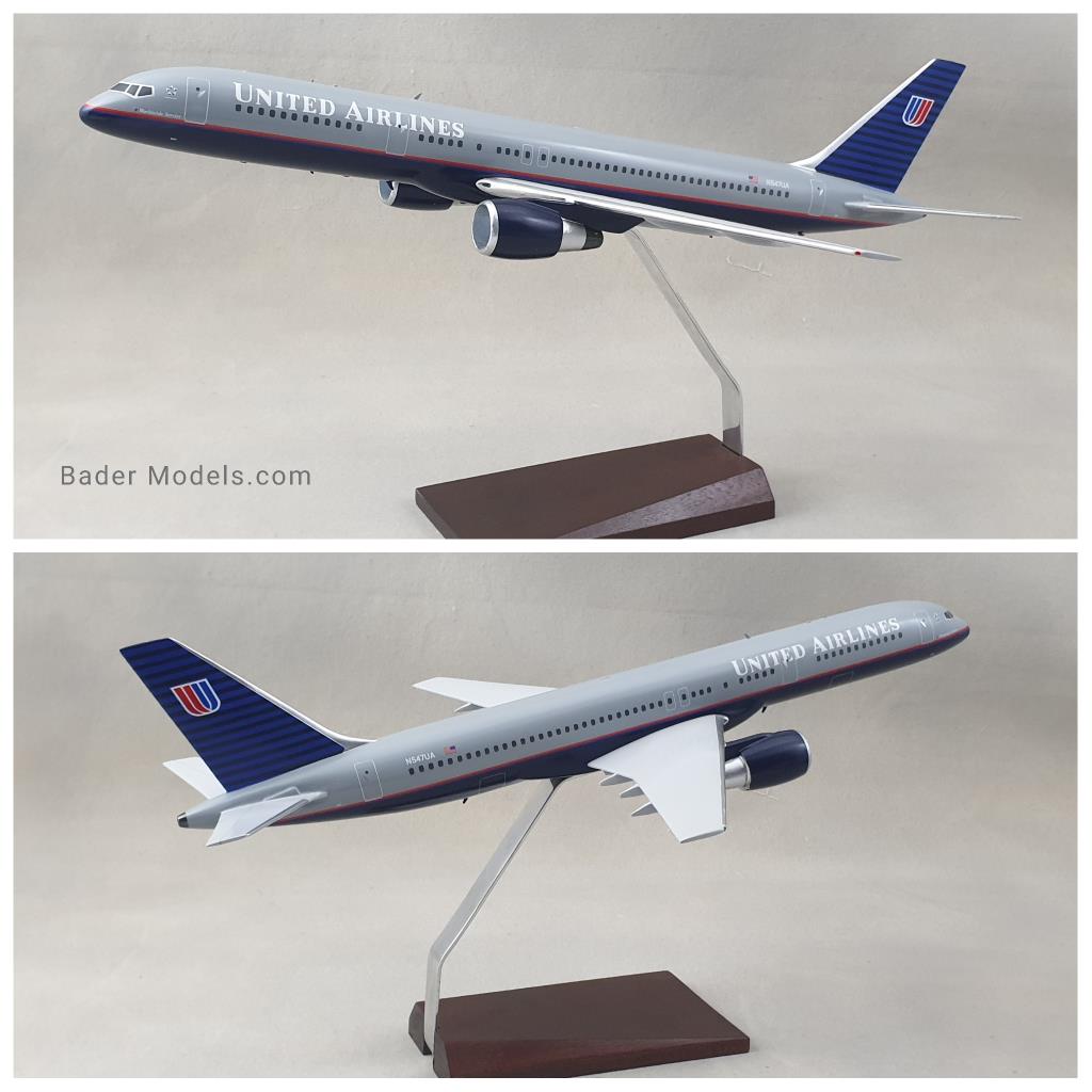 United - B757-200 - (1:72) | Bader Models